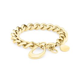 Liebeskind Berlin Armband »Schmuck Geschenk Edelstahl Armkette The Organic« gelbgoldfarben 20 cm Modisches Armband