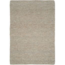 OCI DIE TEPPICHMARKE Teppich &raquo;FAVORIT&laquo; rund 12 mm H&ouml;he Handweb-Teppich aus Indien, handgewebt, hochwertig verarbeitet beige Wolle