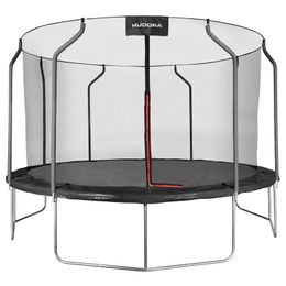 Hudora Gartentrampolin »First« Ø 400 cm 400 cm Durchmesser, inklusive Sicherheitsnetz schwarz