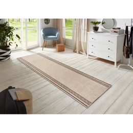 Hanse Home Läufer »Casa« rechteckig 9 mm Höhe Kurzflor, Weich, Teppichläufer, Bordüre, Teppich, Küche, Flur, Muster ivory Obermaterial: 100%...