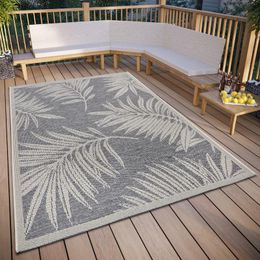 Hanse Home Teppich &raquo;Paru&laquo; rechteckig 6 mm H&ouml;he strapazierf&auml;hig, pflegeleicht, robust, In- und Outdoor, wetterfest grau Polypropylen (PP)