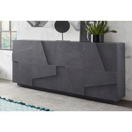 Inosign Sideboard &raquo;PING&laquo; Breite 162,5 cm grau