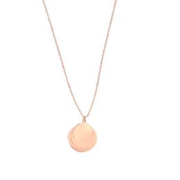 Liebeskind Berlin Kette mit Anhänger »Schmuck Geschenk Edelstahl Halskette The Organic Treasure« roségoldfarben Moderne Halskette