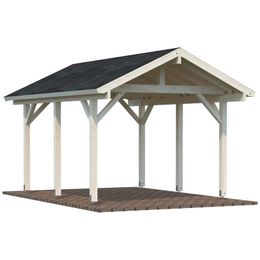 Palmako Einzelcarport &raquo;Robert&laquo; Massivholz natur beige