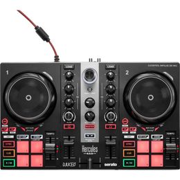 Hercules DJ Controller »DJControl Inpulse 200 MK2« schwarz Hot Cue, Roll-Funktion, FX Release-Funktion, Sample-Funktion