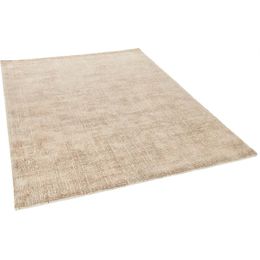 Tom Tailor HOME Teppich »Groove« rechteckig 15 mm Höhe modernes Design, edles Farbspiel, ideal im Wohnzimmer & Schlafzimmer braun Obermaterial: 60%...