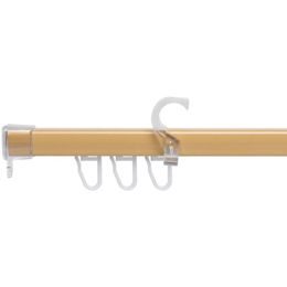 Liedeco U-Schiene »U-STORELAU01GS« 1 läufig-läufig Fixmaß beige B/L: 1,95 cm x 170 cm