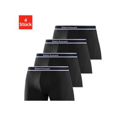 Bruno Banani Boxer »Boxershorts für Herren« 4er Pack, mit Steifen und Logo im Bund schwarz S S Bruno Banani Boxer im 4er Pack