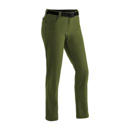 Maier Sports Funktionshose »Perlit W« warme Damen Softshellhose, Winter Outdoorhose, winddicht, Regular Fit dunkelgrün 18 - Kurzgrößen Kurzgrößen...