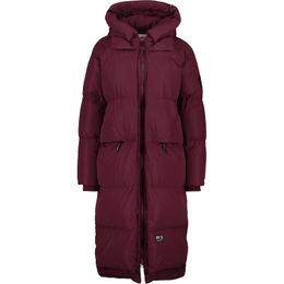 alife and kickin ALIFE & KICKIN Winterjacke »Damen OanaAK A« Langer gefütterter Steppmantel in gerade Passform und Kapuze cranberry juice XS XS Trendgespür, das...