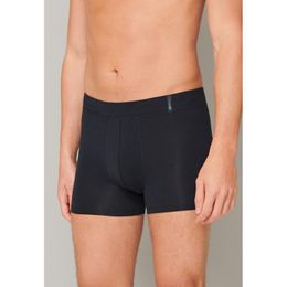 Schiesser Boxershorts »Long Life Soft« ohne Eingriff, optimales Feuchtigkeitsmanagement 001-Schwarz 6 6 Herren-Unterhose von Schiesser
