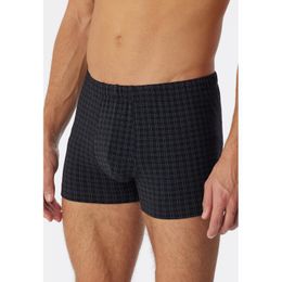 Schiesser Boxershorts »Cotton Casual« ohne Eingriff, kariert 000-Schwarz 5 5 Herren-Unterhose von Schiesser