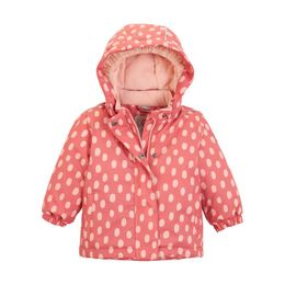 FIRST INSTINCT BY Killtec Outdoorjacke &raquo;FIOW 20 MNS JCKT&laquo; Wasserdichte, atmungsaktive Kinderjacke mit reflektierenden Details rot 86/92 86/92...