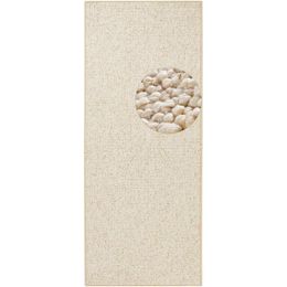 Hanse Home Teppich »Wolly 2« rechteckig 12 mm Höhe Flachgewebe, Läufer, Skandi, Woll-Optik, Esszimmer, Wohnzimmer, Flur creme Obermaterial: 100%...