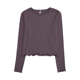 ONLY GIRLS Shirt 'KOGALLY' M&auml;dchen Gr&ouml;&szlig;e 110/116 brombeer