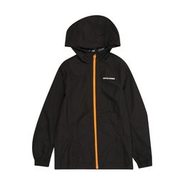 Jack & Jones Jack & Jones Junior Jacke Jungen Gr&ouml;&szlig;e 164 orange / schwarz