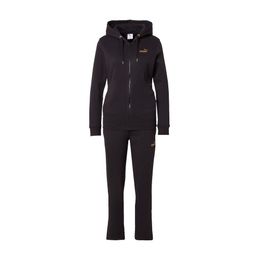 Puma Trainingsanzug Damen Größe M gold / schwarz