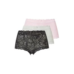 Lindex Panty 'Blenda' Damen Größe L hellpink / schwarz / weiß
