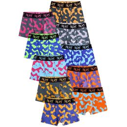 next Boxershorts Jungen Gr&ouml;&szlig;e 176 blau / dunkelgrau / orange / pink