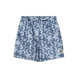 Converse Badeshorts Jungen Größe 152/158 opal / taubenblau / schwarz / weiß
