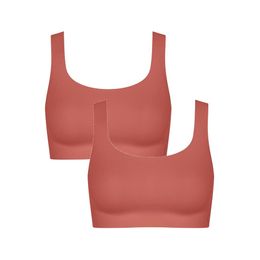 Sloggi Bra ' ZERO Feel 2.0 Top ' female Orange size XL