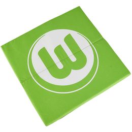 VfL Wolfsburg Klappkissen gr&uuml;n-wei&szlig; Logo