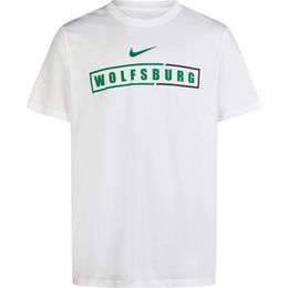 VfL Wolfsburg T-Shirt Nike Wolfsburg wei&szlig; XL