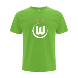 VfL Wolfsburg Kinder T-Shirt Kids gr&uuml;n Frauenfu&szlig;ball 128