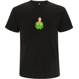 VfL Wolfsburg T-Shirt schwarz Torjubel Jonas Wind M