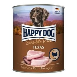 Happy Dog Sensible Pure Nassfutter Hund Adult 6x800 g Truthahn