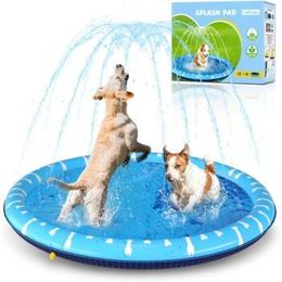 nobleza - Hundepool mit Sprinkler f&uuml;r Hunde 1,4 Meter