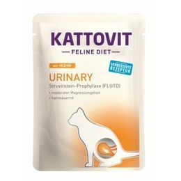 Kattovit Feline Diet Nassfutter Katze Urinary Adult Huhn 48x85 g