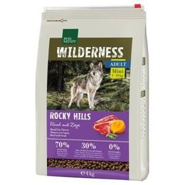 REAL NATURE WILDERNESS Trockenfutter Hund, Adult, Mini, Rocky Hills Rind und Ziege 4 kg