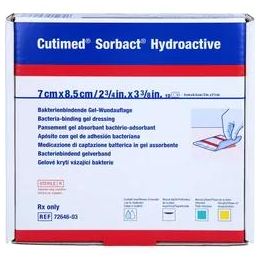 ToRa Pharma Cutimed Sorbact Hydroactive 7x8.5 cm 10 ST