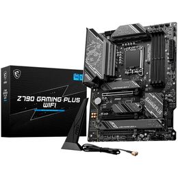 MSI Mainboard "Z790 GAMING PLUS WIFI", schwarz, B:24,38cm T:30,48cm, Mainboards