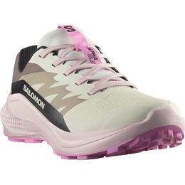 Laufschuh Salomon "ALPHAGLIDE W", Damen, Gr. 42,5, vanilla ice, fairy tale, cyclamen, Synthetik, Textil, Schuhe Laufschuh