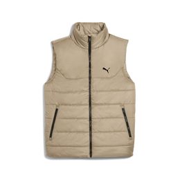 Puma Herren Winterjacke "Essentials Wattierte Weste Herren"ice coffee beige, Gr. XXL, Obermaterial: 100% Polyester; Futter: 100% Polyester; F&uuml;llung: