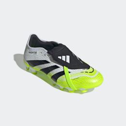 Fußballschuh adidas Performance "PREDATOR PRO FOLD-OVER TONGUE MG", Gr. 44, bunt (cloud weiß, core schwarz, lucid lemon), Synthetik, Schuhe, geeignet für Rasen- und Kunstrasenplätze