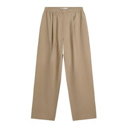 Bershka Pleat-Front Pants male Beige size L