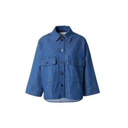 Oui Between-Season Jacket female Blue size 38