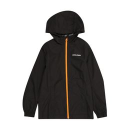 Jack & Jones Jack & Jones Junior Jacke Jungen Gr&ouml;&szlig;e 128 orange / schwarz