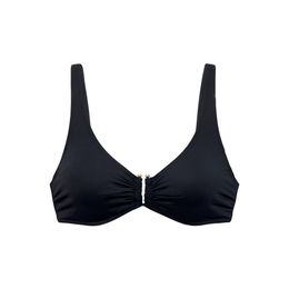 Lascana Bikinitop Damen Gr&ouml;&szlig;e 70 schwarz