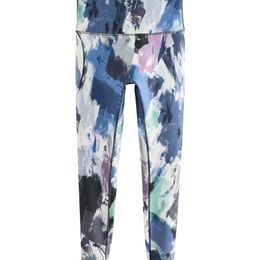 next Leggings Damen Gr&ouml;&szlig;e M marine / royalblau / schwarz / wei&szlig;