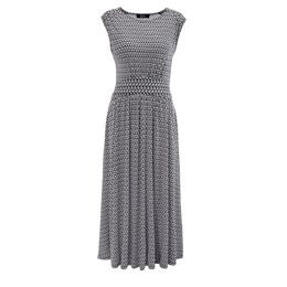 Aniston SELECTED Sommerkleid Damen Gr&ouml;&szlig;e 44 schwarz / wei&szlig; Winterkleid
