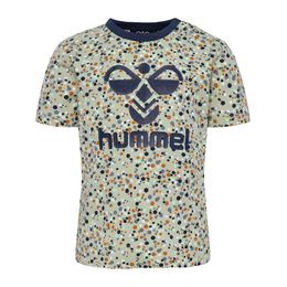 Hummel Shirt Jungen Gr&ouml;&szlig;e 98 marine / pastellgr&uuml;n / orange