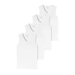 Schiesser Herren Tanktop 95/5 4er Pack