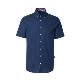 Bugatti Button Up Shirt male Blue size 3XL