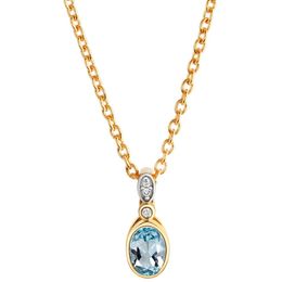 Firetti Kette Damen Größe One Size blau / gold / silber