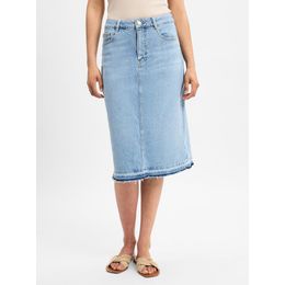 MOS MOSH Jeansrock Damen Gr&ouml;&szlig;e 40 hellblau