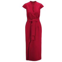 Madeleine Mode MADELEINE Kleid Damen Größe 38 rot Winterkleid